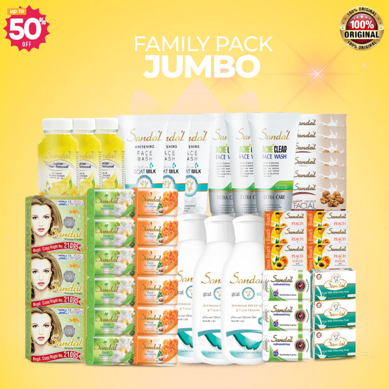 Sandal Family Pack Jumbo | Mmccosmetics